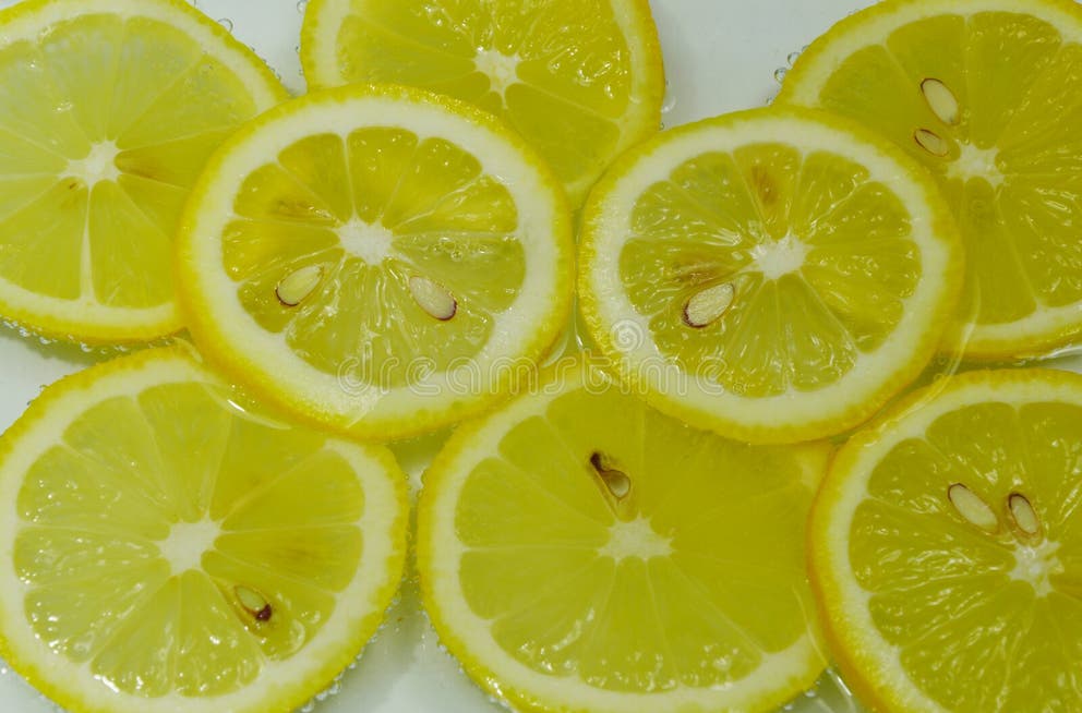 Close up from lemon stock image. Image of orange, healthy - 85295047