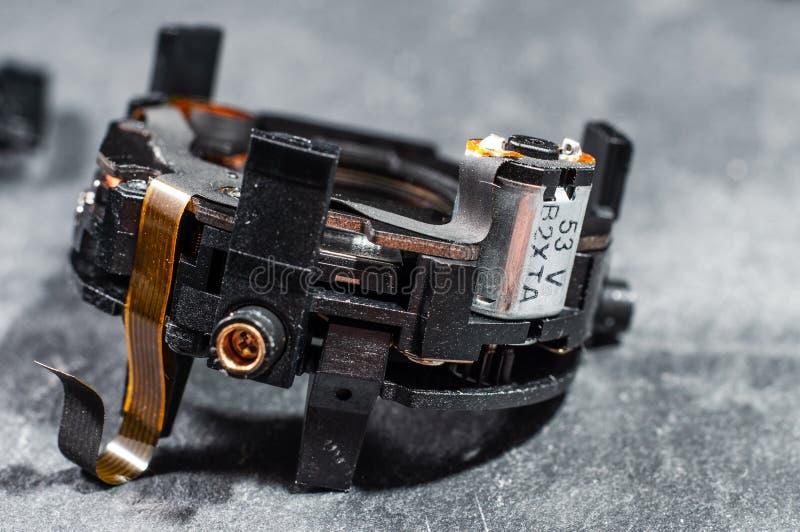 Close-up Lens Image Stabilization Module, Macro Photography Stock Photo ...