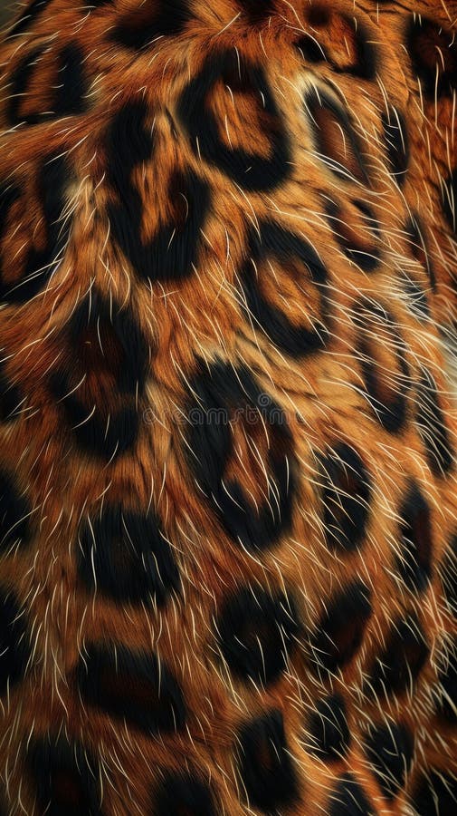Close Up of Leopard Fur Pattern Stock Photo - Image of nature, wildlife ...