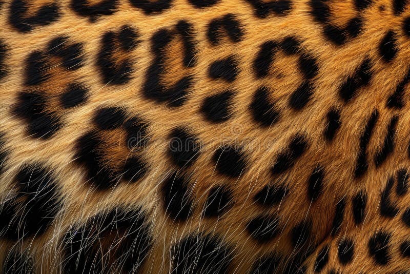 Close Up Leopard Spot Pattern Texture Background, Realistic Stock ...