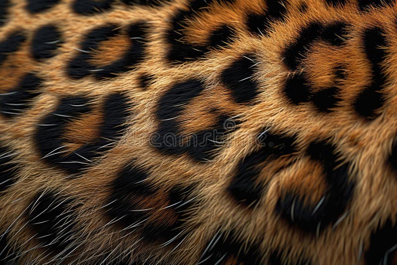 Close Up Leopard Spot Pattern Texture Background, Realistic Stock ...