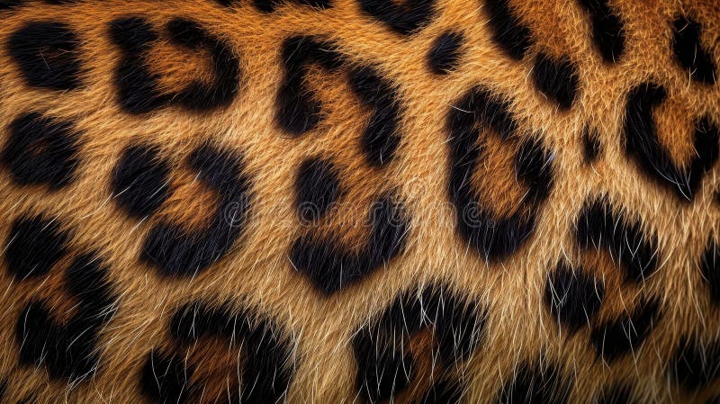 Close Up Leopard Spot Pattern Texture Background, Realistic Stock ...