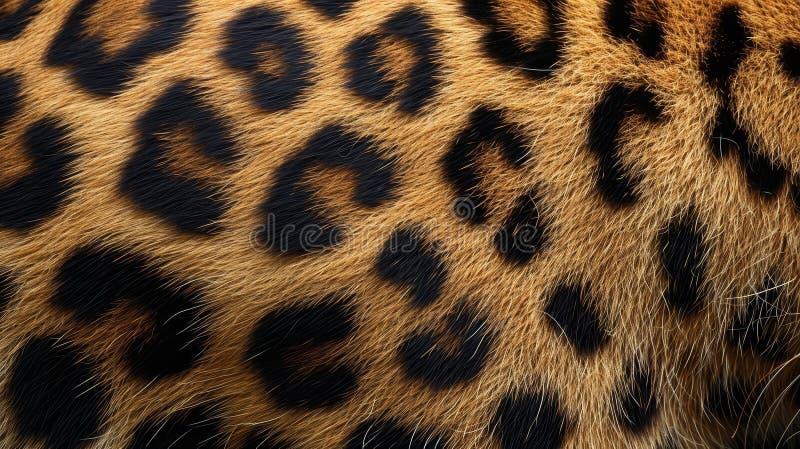 Close Up Leopard Spot Pattern Texture Background, Realistic Stock ...
