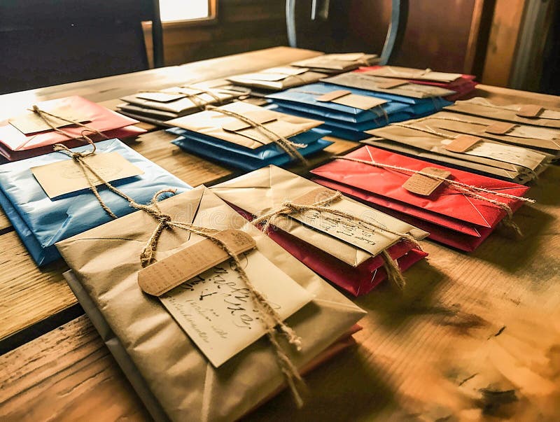 Envelopes Table Stock Illustrations – 316 Envelopes Table Stock ...