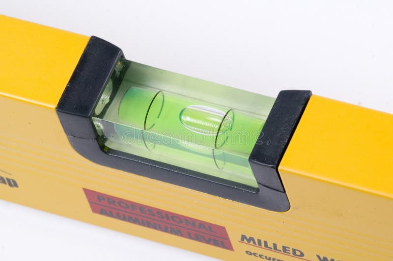 Close-up of a level stock image. Image of plumb, ruler - 1790839