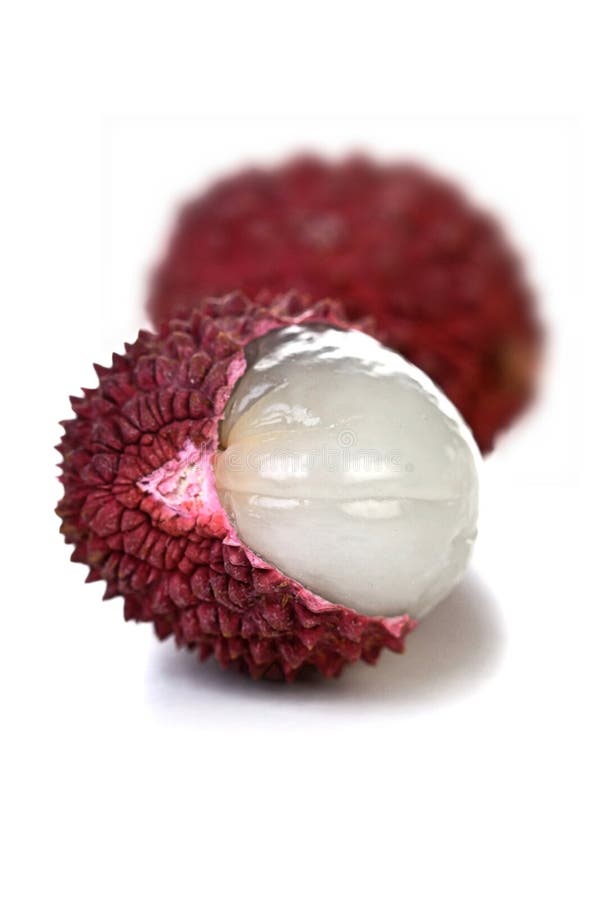 Close-up of Lichee Fruit - Studio Shot Stock Photo - Image of dieting ...