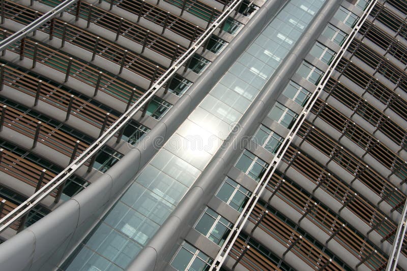 Close-up of Lift Shaft of the Lily Stock Image - Image of balconies ...