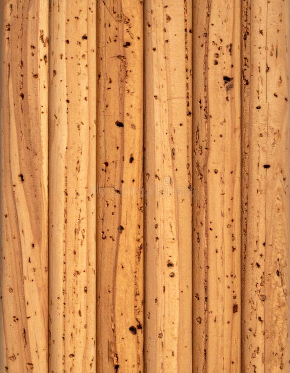 Close Up of Light Brown Vertical Wooden Panel Texture Background ...
