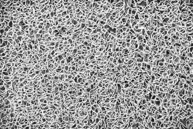 Light Gray Rubber Doormat with Curly Seamless Patterns Texture ...