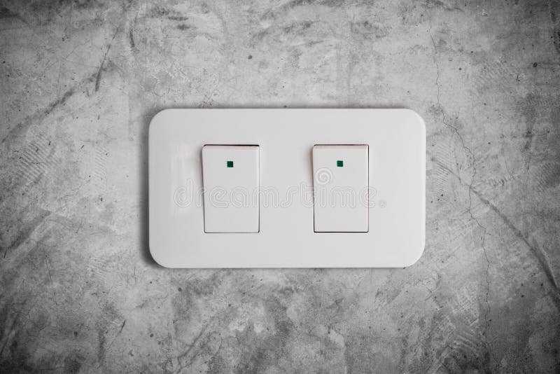 Close-up Light Switch on Concrete Wall Stock Image - Image of loft ... Close-up Light Switch on Concrete Wall Stock Image - Image of loft ...