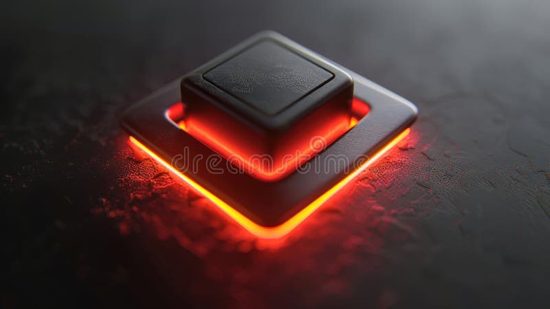 Close Up of a Light Switch on a Table, Suitable for Electrical Concepts ...