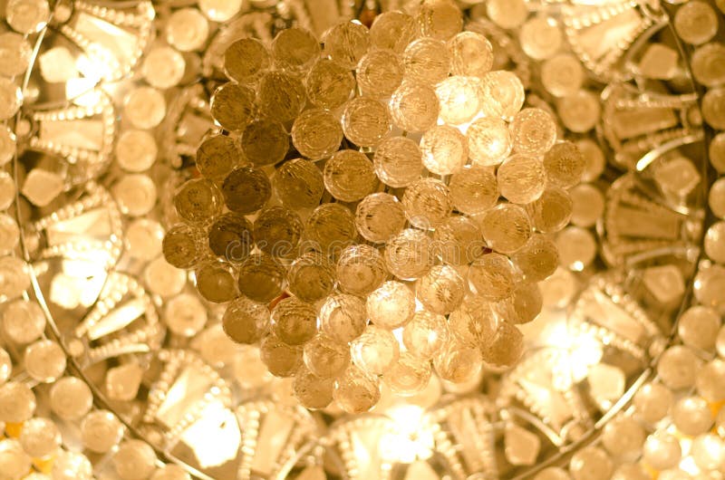 Close-up of lighting stock photo. Image of bronze, glass - 26798302