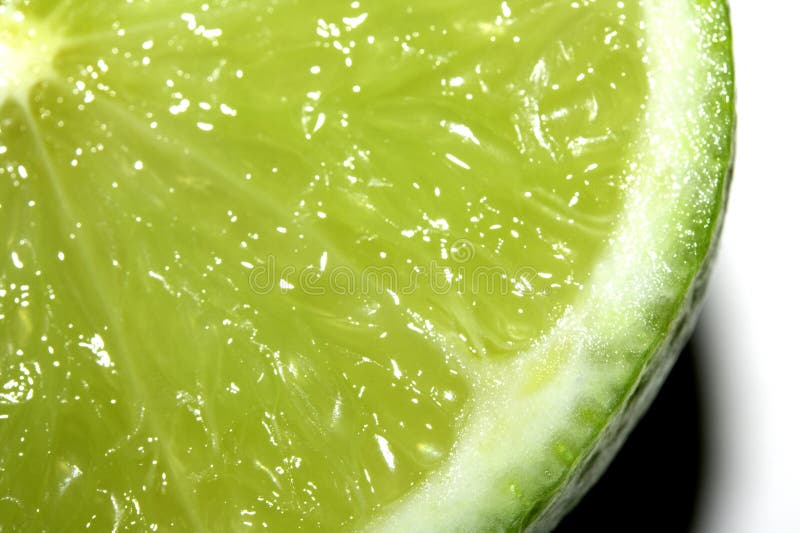Close Up of Lime Slice and Segments Fruit Juicy Stock Image - Image of ...