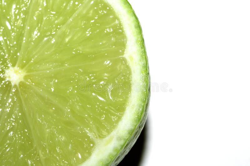 Close Up of Lime Slice and Segments Fruit Juicy Stock Photo - Image of ...