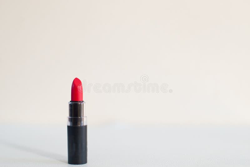 Lipstick on White Background. Stock Image - Image of swatches, color ...