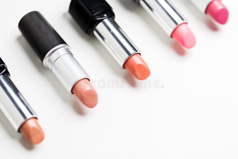 Close Up of Lipsticks Range Stock Photo - Image of closeup, luxury ...