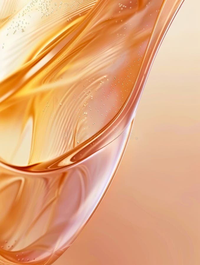 A Close Up of a Liquid with a Brown Background Stock Image - Image of ...