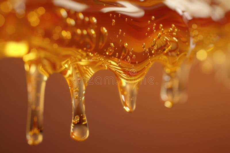 Close Up of Liquid Dripping from a Spoon. Ideal for Food and Cooking ...