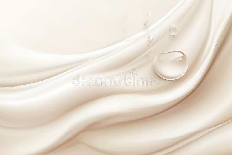 Close Up of a Liquid Wave with a Drop of Liquid. Suitable for Various ...