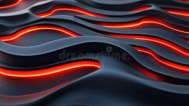 A Close-up of a Lit Computer Processor, Revealing the Strength of ...