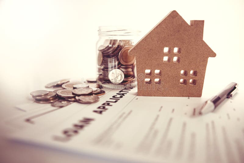 Close Up a Loan Application Form Paper with Pen , Home Loan or Personal ...