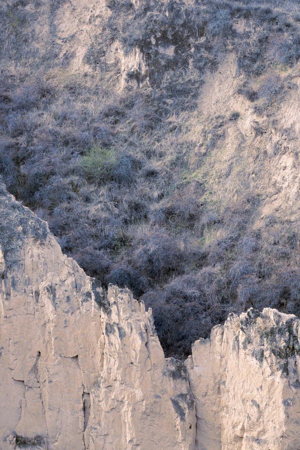 Loess cliff stock image. Image of plateau, natural, steep - 275380807