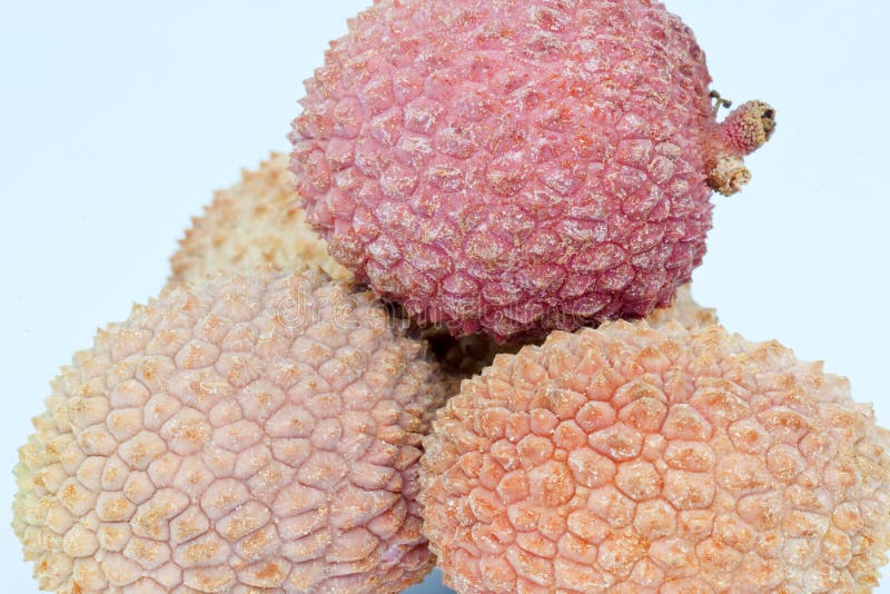 Close-up of lychees stock photo. Image of juicy, litchee - 12459964