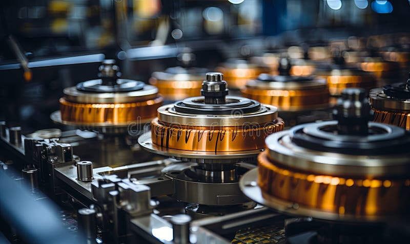 Close Up of Machine with Numerous Knobs Stock Image - Image of details ...