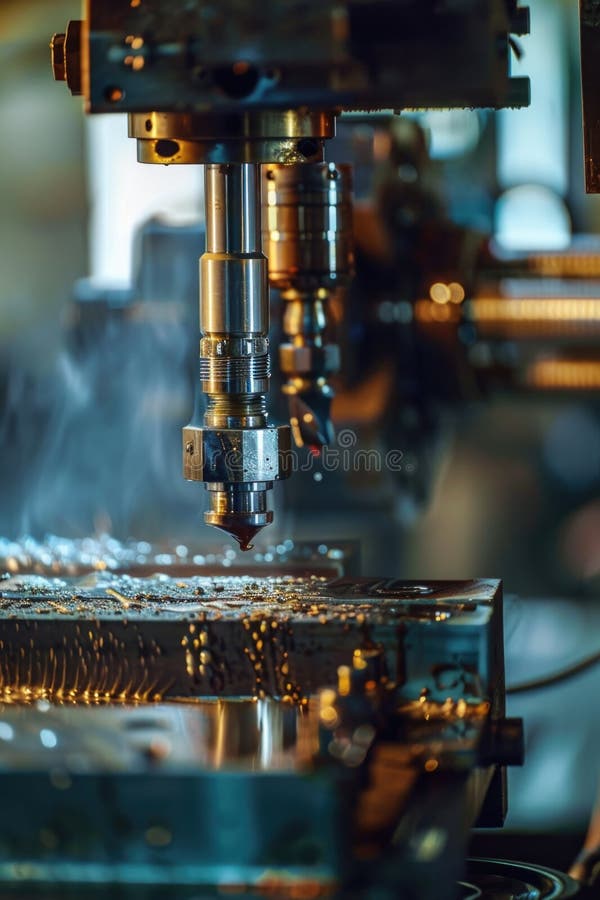 Machine Manufacturing Process Stock Photo - Image of mechanical ...