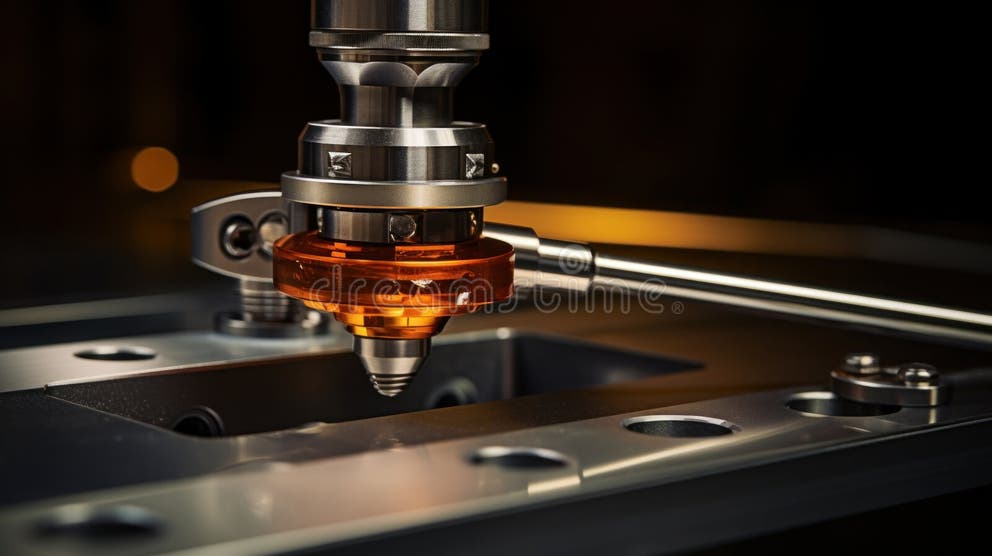 A Close Up of a Machine that is Working on Something, AI Stock Image - Image of espresso ...