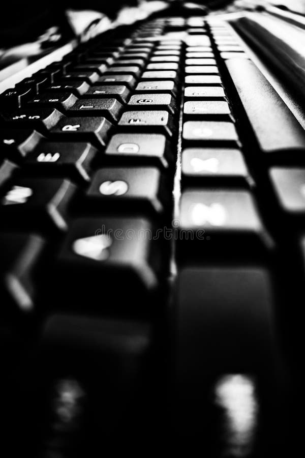 Alphabet keys of keyboard stock photo. Image of titled - 13223968