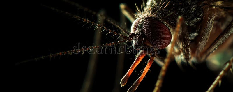 Macro Shot of a Mosquito S Proboscis with Intricate Detail Showcasing ...