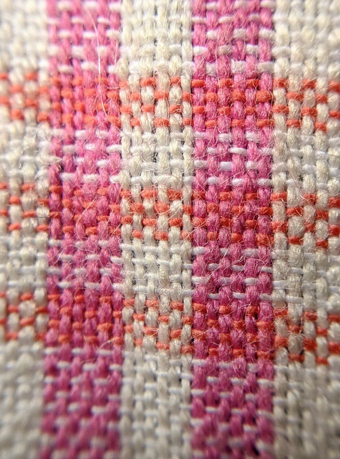 Close-up of Macro Texture Fabric Cloth Textile Background Stock Image ...