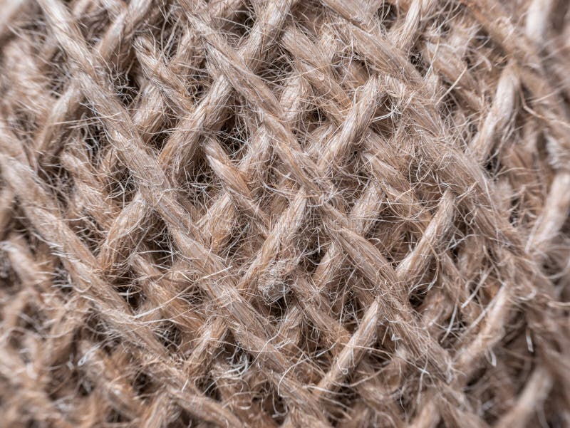 Close Up Macro with Threads Twisted Together in a Ball of Strings Stock ...