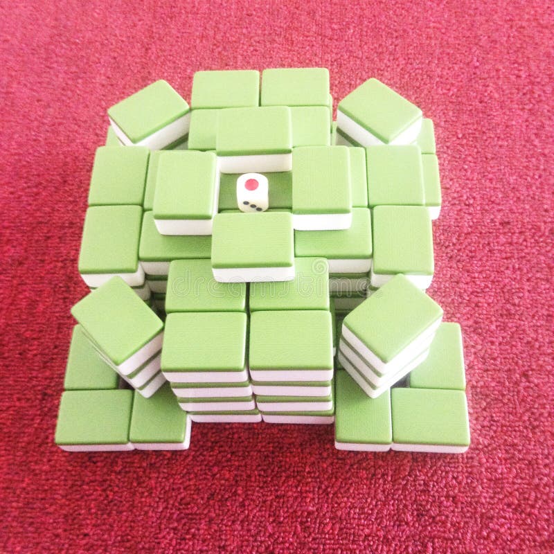 Stacked mahjong tiles stock image. Image of background - 191016279