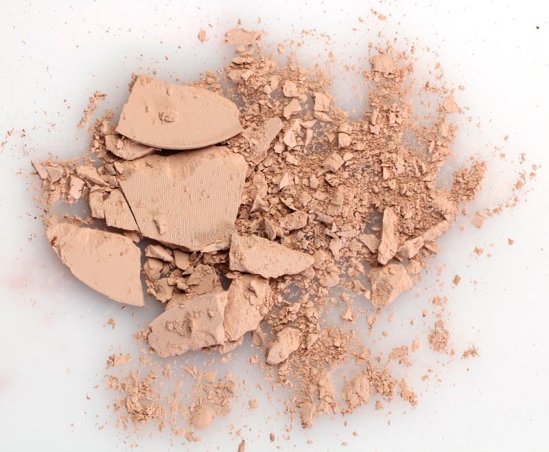Make up powder stock image. Image of glamour, crushed - 24194483