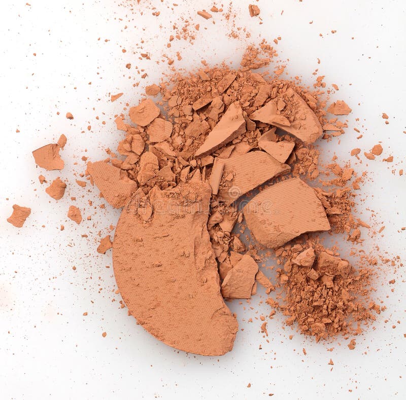 Make up powder stock image. Image of glamour, crushed - 24194483
