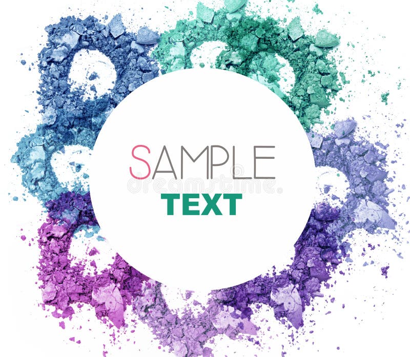 Make-up Powder, Lipstick Isolated on White Background Stock Photo ...