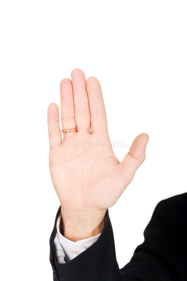 Close Up Male Hand Pressing Abstract Touchscreen Stock Image - Image of ...