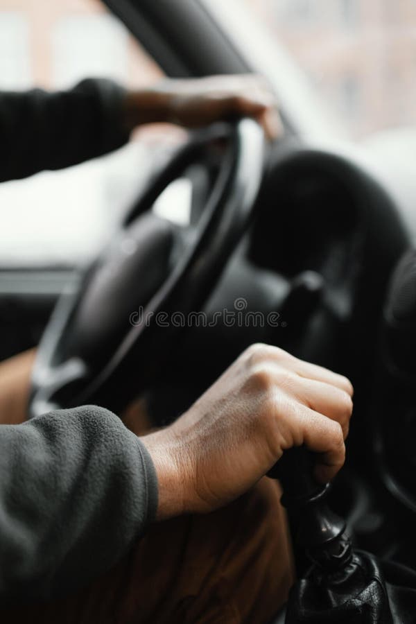 Close Up Man Car Driving. High Quality Photo Stock Photo - Image of ...