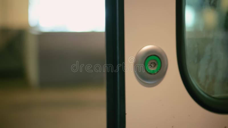 Close Up of a Man Pushing a Button To Op Stock Footage - Video of mechanism, infrastructure ...