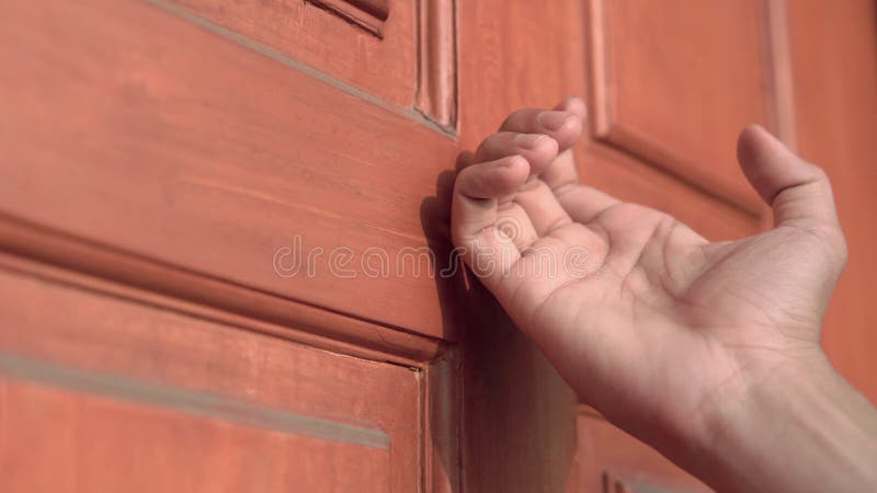 Hand Knocking on the Green Screen. Stock Footage - Video of manicure ...
