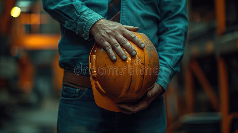 Close-up of a Man& X27;s Hands in a Suit Holding a Construction Helmet ... Close-up of a Man& X27;s Hands in a Suit Holding a Construction Helmet ...