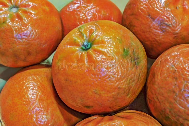 Close Up Mandarin Orange Fruit Stock Image - Image of fruit, life ...
