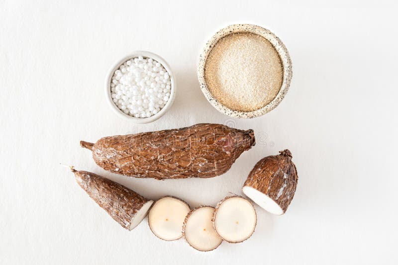 Manioc and tapioca stock image. Image of agriculture - 281697531