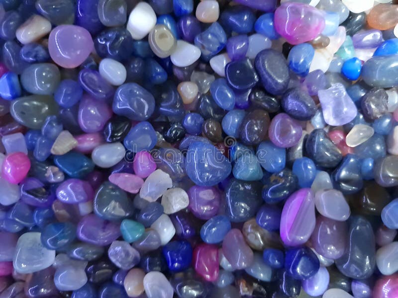 Close Up on Many Colored Quartz Spheres, Full Screen, Stock Photo ...