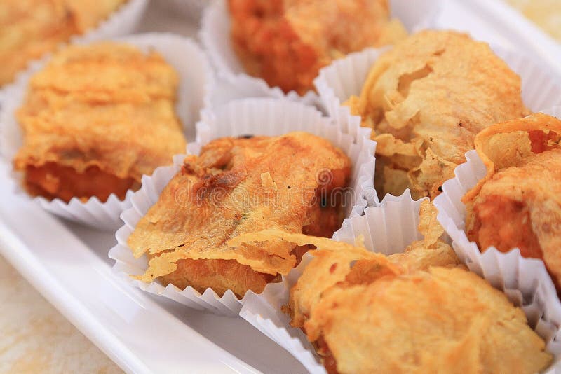 Close Up Many Jock Shells of Chinese Food Stock Photo - Image of fried ...
