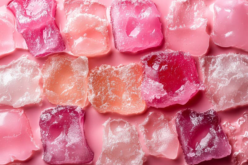 Colorful Assorted Chewing Gum Cubes White Background Stock Photos ...