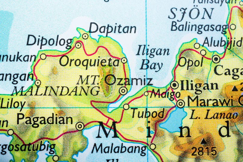 Map Mindanao Philipppines Stock Photos - Free & Royalty-Free Stock ...