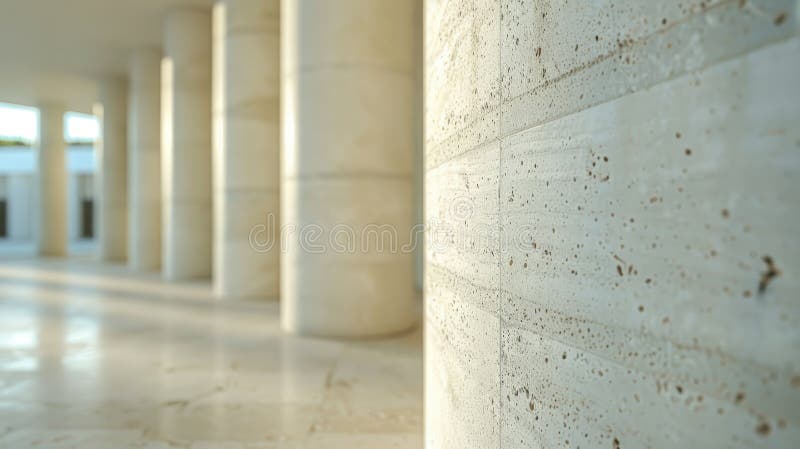 Close Up Marble Columns Modern Building Stock Photos - Free & Royalty ...
